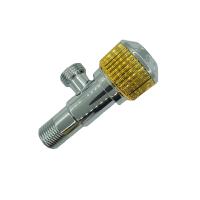 China SUS201 Angle Valve 15mm Electroplated Polished 10*5.5*3.5 Ceramic for sale