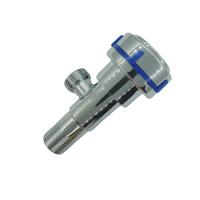China Polishing Plating Steel Angle Valve For Water Heater SS304 SS201 10*5.5*3.5 for sale