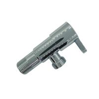 China SUS201 Polishing Angle Cock Valve Rotating Joint Bathroom Angle Valve for sale