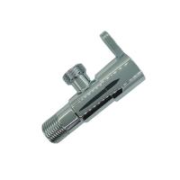 China SUS201 Polishing Angle Cock Valve Rotating Joint Bathroom Angle Valve for sale