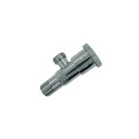 China 172g Angle Cock Valve For Shower Washing Machine Tight Threaded Angle Stop for sale