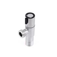 China Good Quality Safety Brushed Color Two-Way 304 Angle Valve for sale