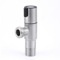 China Good Quality Safety Brushed Color Two-Way 304 Angle Valve for sale