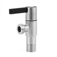 China OEM SS304 Brushed Angle Valve for sale