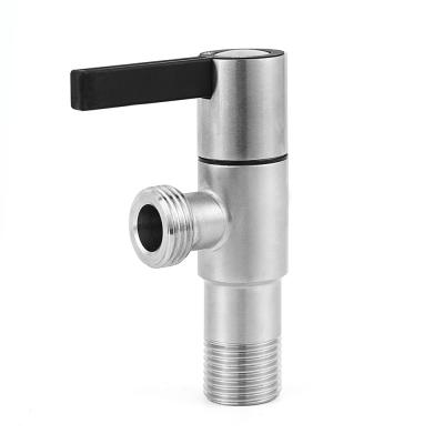 China OEM SS304 Brushed Angle Valve for sale