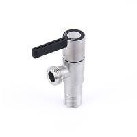 China OEM SS304 Brushed Angle Valve for sale