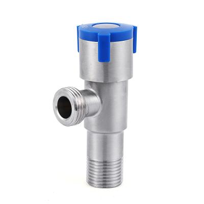 China 175g Faucet Angle Valve For Kitchen SS304 Brushed Shut Off for sale