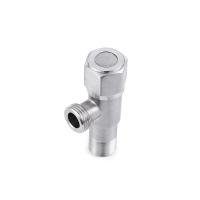China 90 Degree SS304 Faucet Angle Valve Brushed OEM Stainless for sale