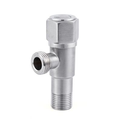 China 90 Degree SS304 Faucet Angle Valve Brushed OEM Stainless for sale
