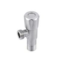 China Customized Standard Sanitary Angle Valve 170g Brushed Iron for sale