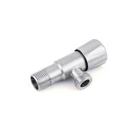 China Customized Standard Sanitary Angle Valve 170g Brushed Iron for sale