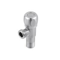 China Brushed Faucet Angle Valve For Toilets Ice Maker 1/2