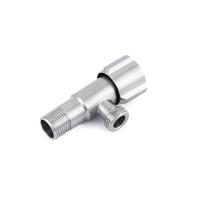 China Manual Quarter Turn Angle Stop Valve For Toilet 3/8x5/8 Inch for sale