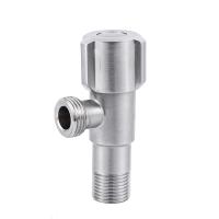 China Manual Quarter Turn Angle Stop Valve For Toilet 3/8x5/8 Inch for sale