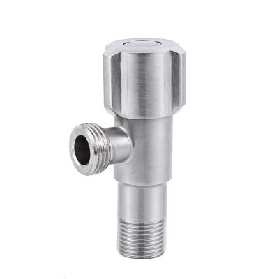 China Manual Quarter Turn Angle Stop Valve For Toilet 3/8x5/8 Inch for sale