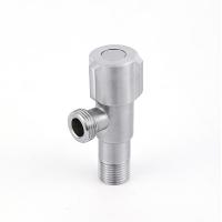 China Manual Quarter Turn Angle Stop Valve For Toilet 3/8x5/8 Inch for sale