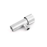 China NPT Thread Household Fixtures SS304 Brushed Angle Valve Quarter Turn for sale