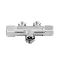 China Stainless Steel 2 Way Angle Valve 3 8 HPB 57-3 1 2 X 3 8 Angle Valve for sale