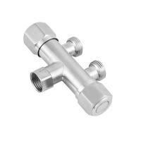 China Stainless Steel 2 Way Angle Valve 3 8 HPB 57-3 1 2 X 3 8 Angle Valve for sale