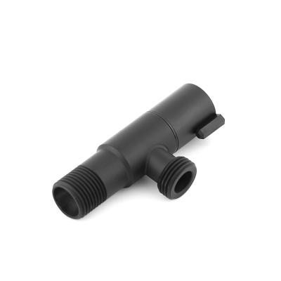 China 125 PSI SS304 Brushed Angle Valve For Lavatory Toilet Water Supply 10*5.5*3.5 for sale