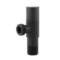 China Black Finishing SS304 Angle Valve 1/2