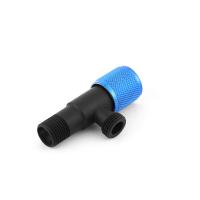 China 125 PSI Multi Turn Matte Black Angle Stop Valve Brass Stem 1/2