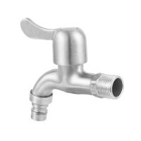 China SUS304 Quarter Turn Angle Stop Valve High Temperature Single Faucet Tap for sale