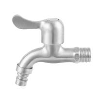 China SUS304 Quarter Turn Angle Stop Valve High Temperature Single Faucet Tap for sale