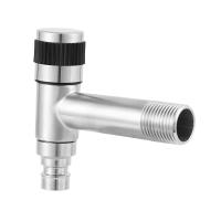 China Manual SS304 Brushed Angle Valve For Geyser 1/2
