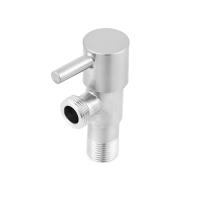 China Toilet Kitchen Pex Angle Stop Valve Hot Cold Water Manual Control 170g for sale