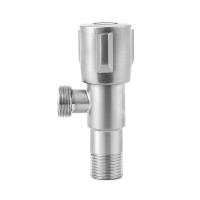 China 201 Brushed Kitchen Sink Angle Stop for sale