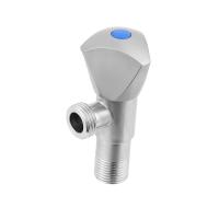China Household SS201 Brushed Angle Valve Control Water Flow 195g 15mm for sale