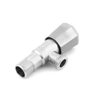 China Professional SS201 Brushed Angle Valve For Sink Corrosion Resistance for sale