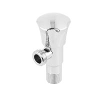 China Water Heater SS201 Plating Angle Valve With Tap Faucet Angle Valve 1/2