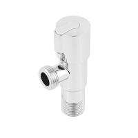 China Sturdy OEM Angle Water Valve Plated For Home Bathroom 10*5.5*3.5 for sale