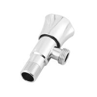 China Water Heater SS201 Plating Angle Valve With Tap Faucet Angle Valve 1/2