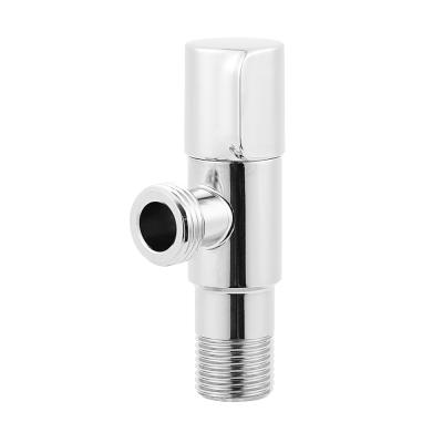 China Chrome Plating Stainless Steel Angle Valve Rust Corrosion Resistant for sale