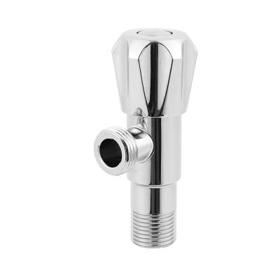 China Home Use SS201 Plating Manual Angle Valve With Cartridge for sale