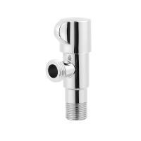 China Customized SS201 Plating Angle Valve For Basin Mixer High Temperature HPB 57-3 for sale