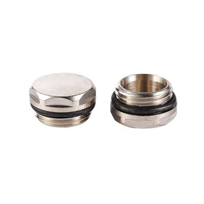 China Pressure Relief Brass Air Vent Valve Manual Radiator Bleed Plug for sale