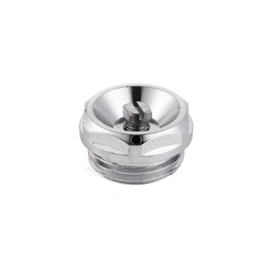 China Chrome Plated Half Inch Air Vent Valve Radiator Blind Brass for sale