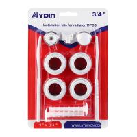 China Painted Radiator Mounting Accessories 11 In 1 Set 1/2