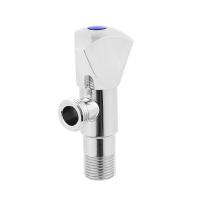 China Tri Angle SS201 Plating Angle Valve For Sink Bathroom Toilet Kitchen Shower for sale