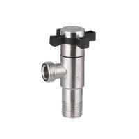 China SS304 1 2 Angle Stop Valve Toilet With Hpb 57-3 Cartridge for sale