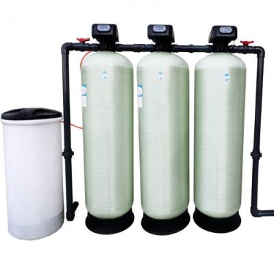 China Industrial Automatic Ion Exchange Resin Water Softener 0.3-100 m3/h for sale