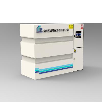 China Automatic Control Carbon Steel Mini Wastewater Treatment Plant 4m3/d 220V for sale