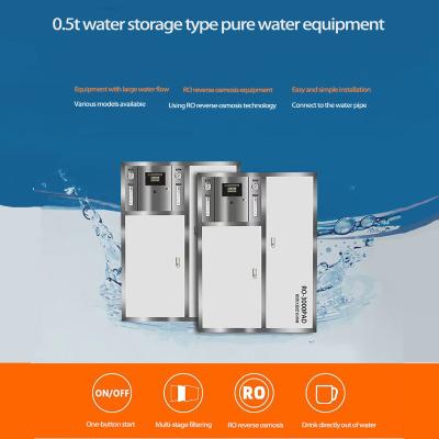 China 1m3h Pretreatment Commercial Reverse Osmosis RO Water Treatment Equipment SUS304 for sale