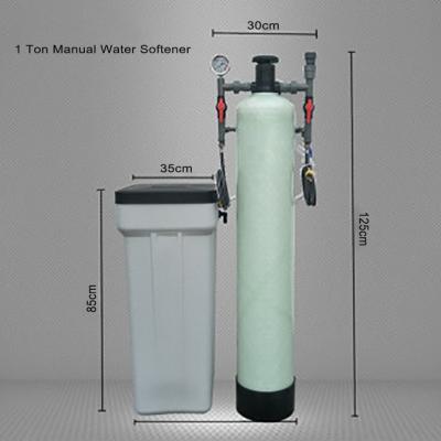 China Intelligent Automatic Resin Water Softener for Industrial Pre Treatment 2T/H for sale
