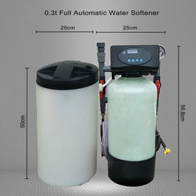 China Automatic Resin Water Softener 500L-100m3/hr FRP Tank for Boiler Water Treatment for sale