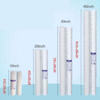 China 5 Micron String Wire Wound Water Filter Element 10 Inch PP Water Treatment Accessories for sale